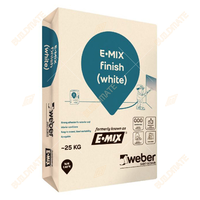 Finish White - WEBER (formally known as Emix) - Buildmate