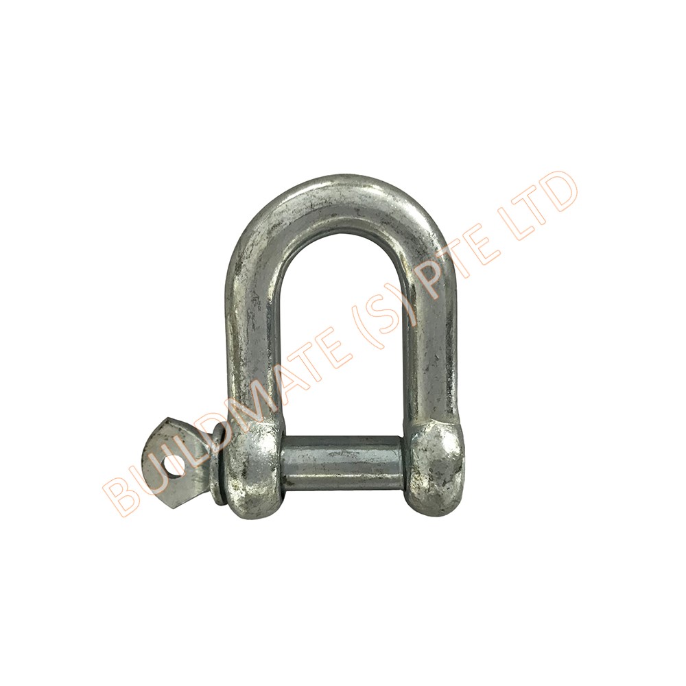 Galvanised D Shackle - Buildmate