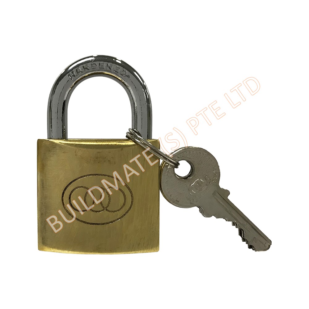 Padlock Brass (TRI-CIRCLE) - Buildmate