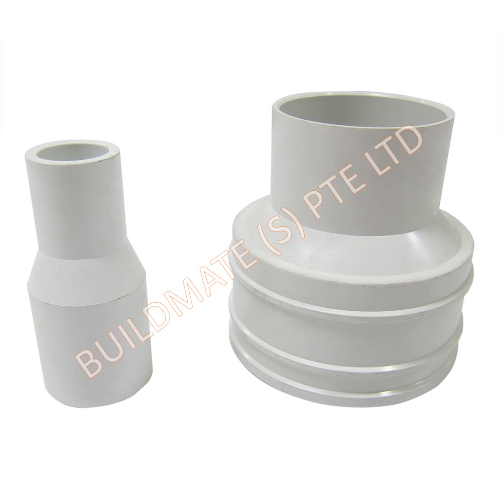 White UPVC Reducing Socket - Buildmate