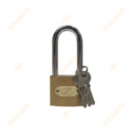 Long Padlock Brass (TRI-CIRCLE) - Buildmate