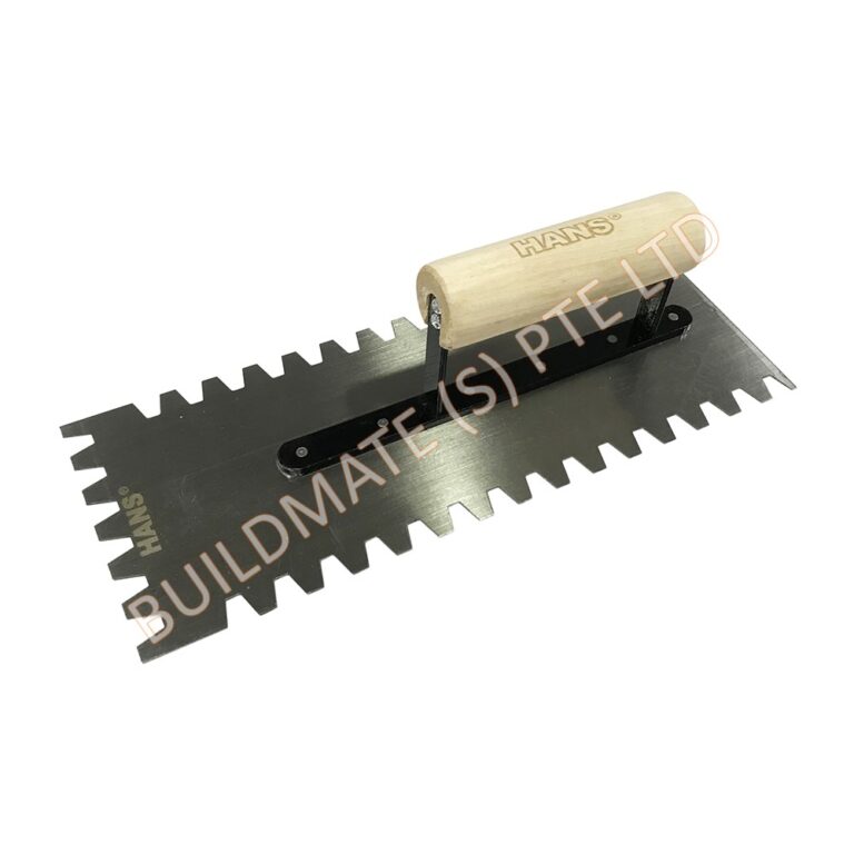 Notch Steel Trowel - Buildmate